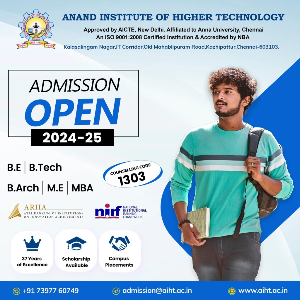 Best Top 10 Engineering Colleges in Chennai - Chennaitop10